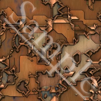 Second Life Marketplace - (PAT Industrial Textures - Techno Plating 276-S)